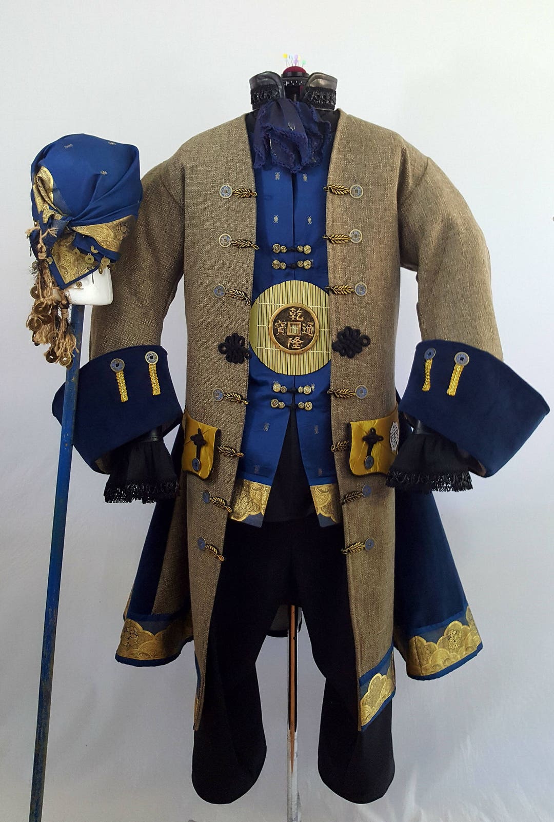 Pirate Costume Ensemble Custom Made to Order Jacket Shirt Vest Pants ...