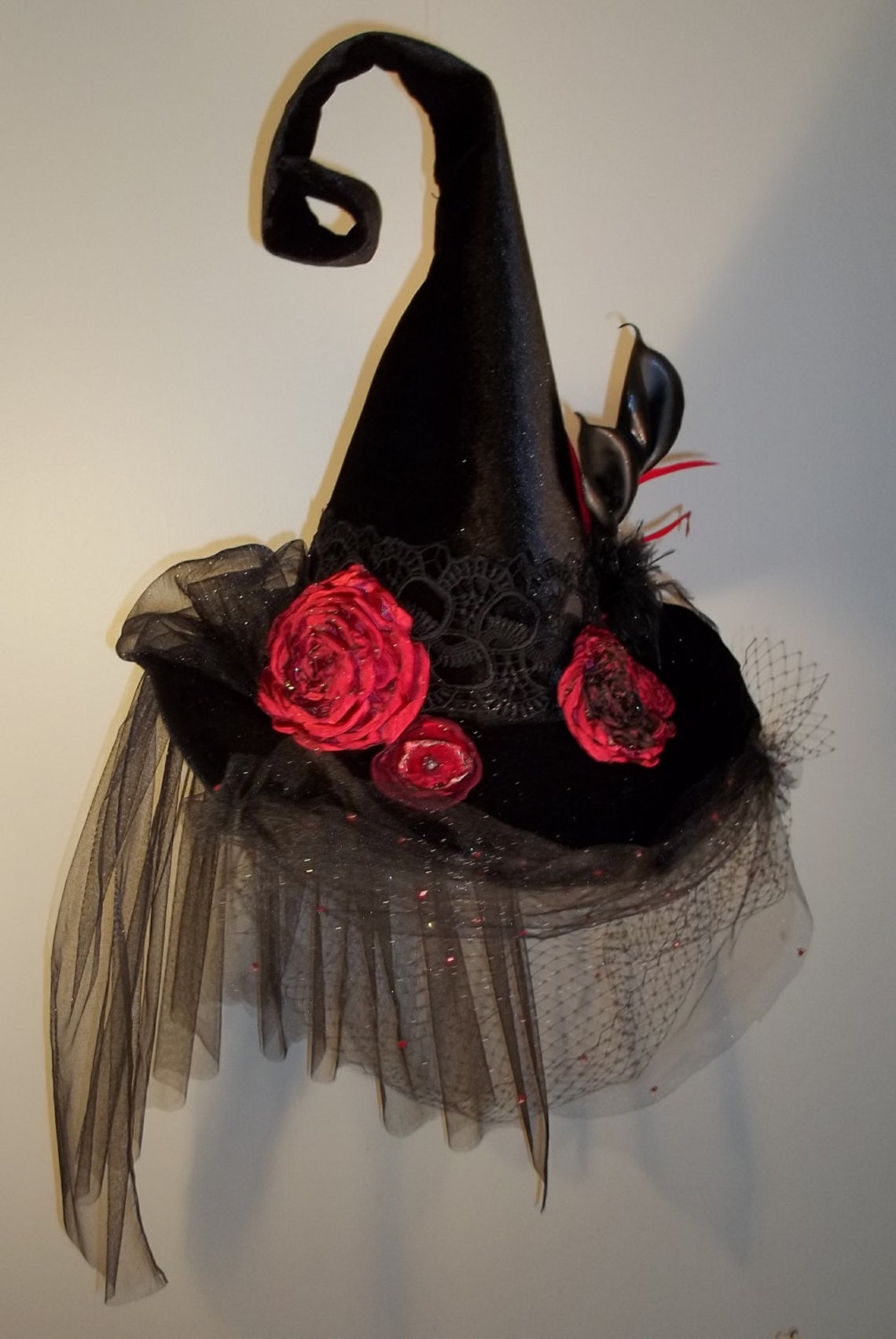Witch Hat Made to Order Halloween Costume Accessory Cosplay - Etsy