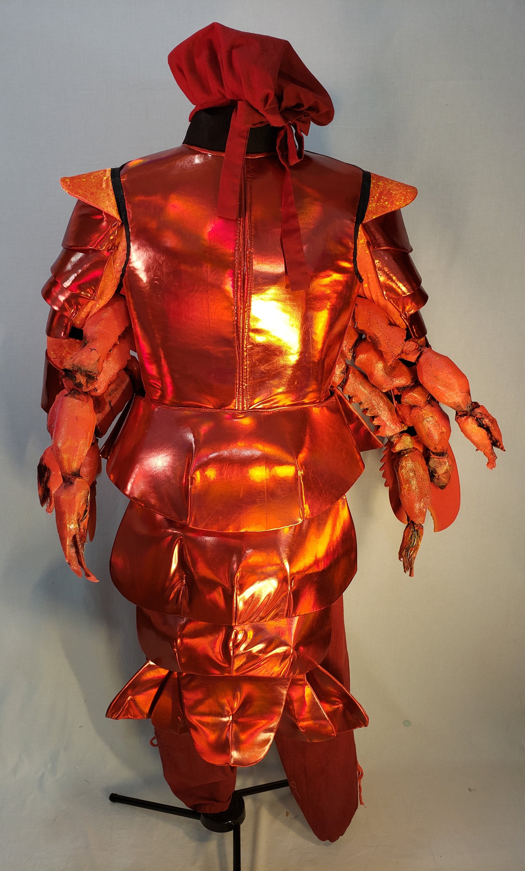 The Little Mermaid Crab Lobster Crustacean Red Orange Black Metallic ...