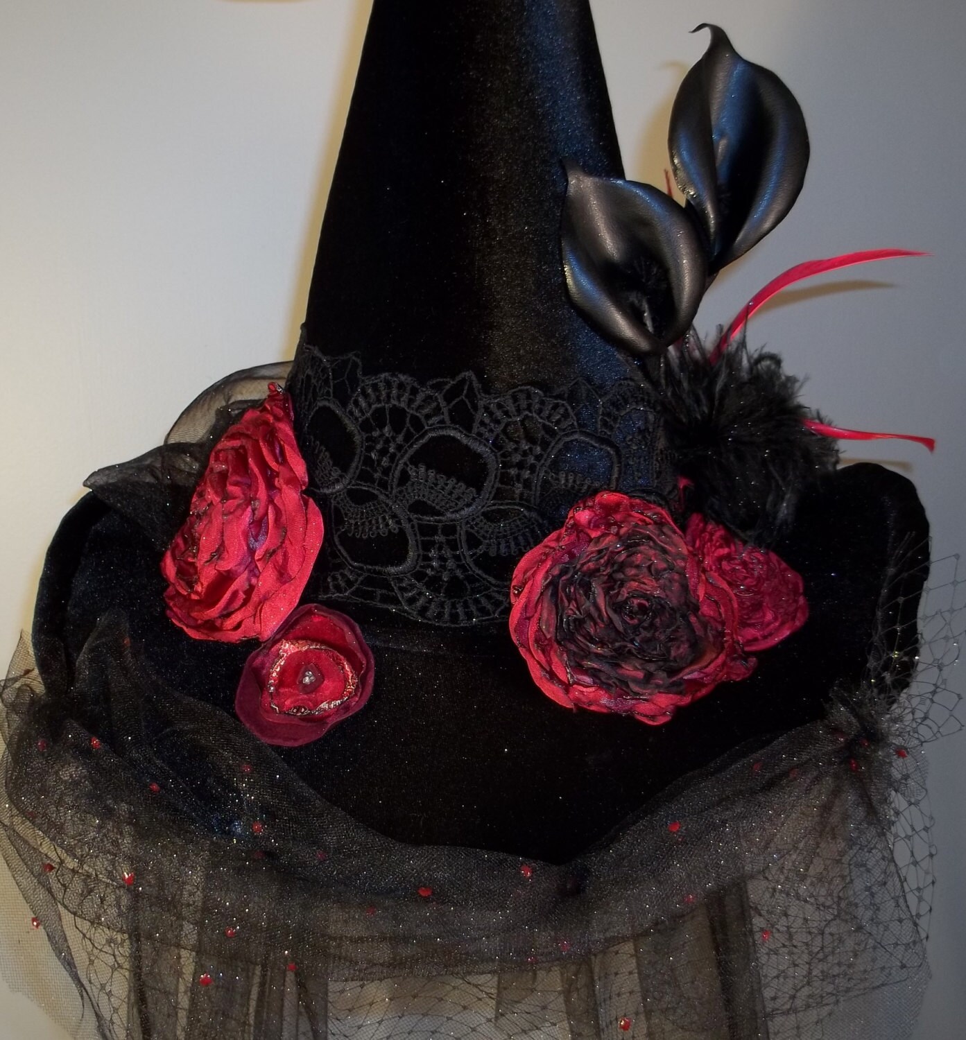 Witch Hat Made to Order Halloween Costume Accessory Cosplay | Etsy