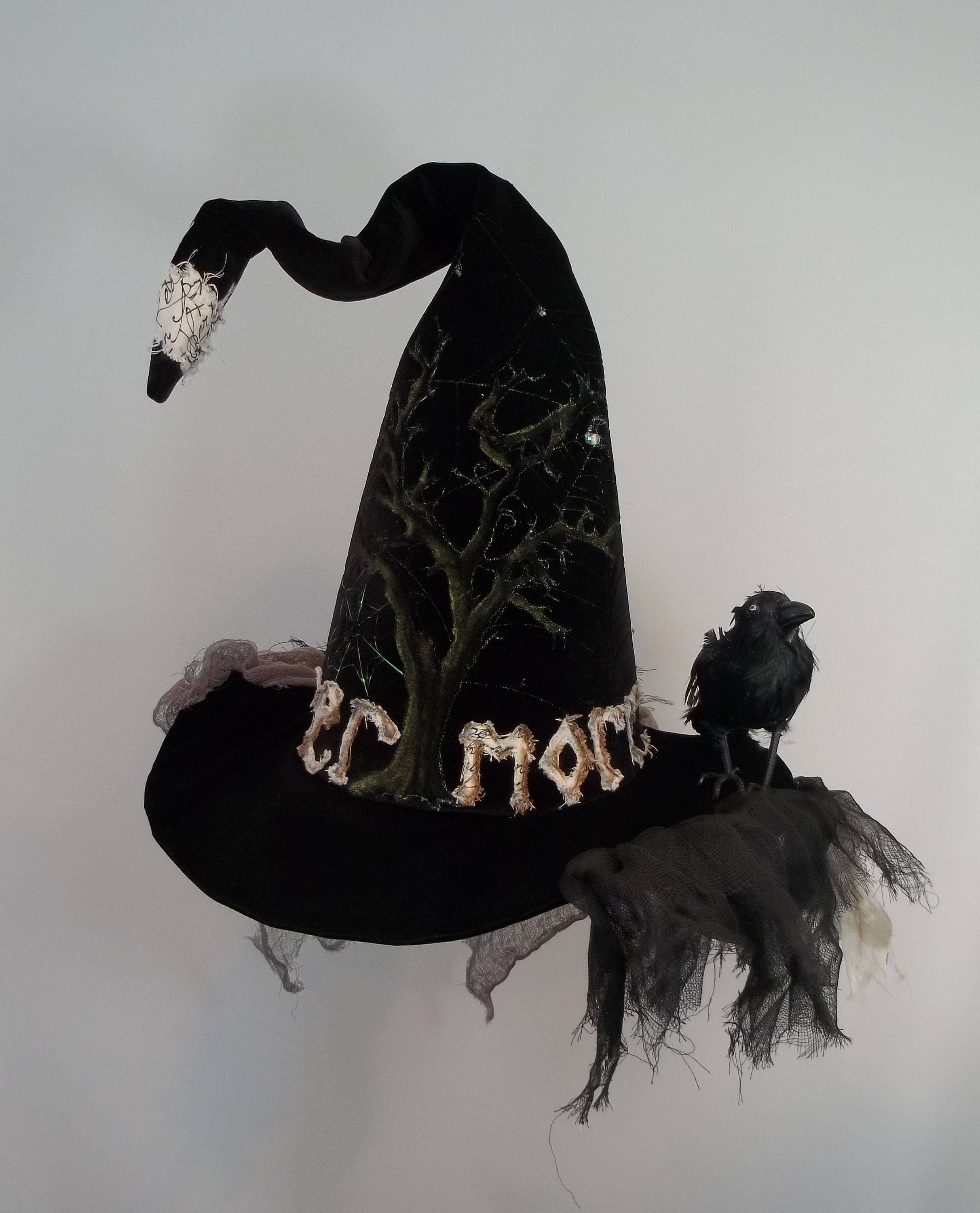 Witch Hat Made to Order Halloween Costume Accessory Cosplay | Etsy