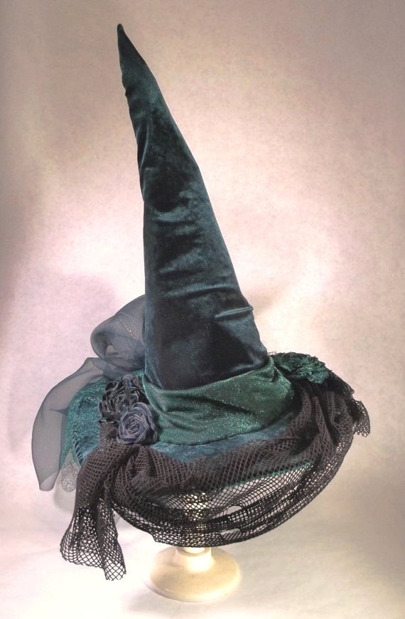 Witch Hat Made to Order Halloween Costume Accessory Cosplay | Etsy