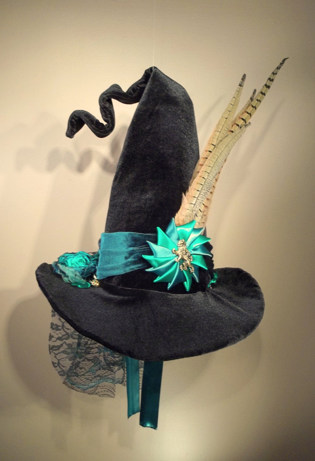 Witch Wizard Hat Made to Order Halloween Costume Accessory - Etsy