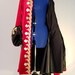 Captain Hook Pirate Jacket Dance Costume Moisture Wicking Stretch Red ...