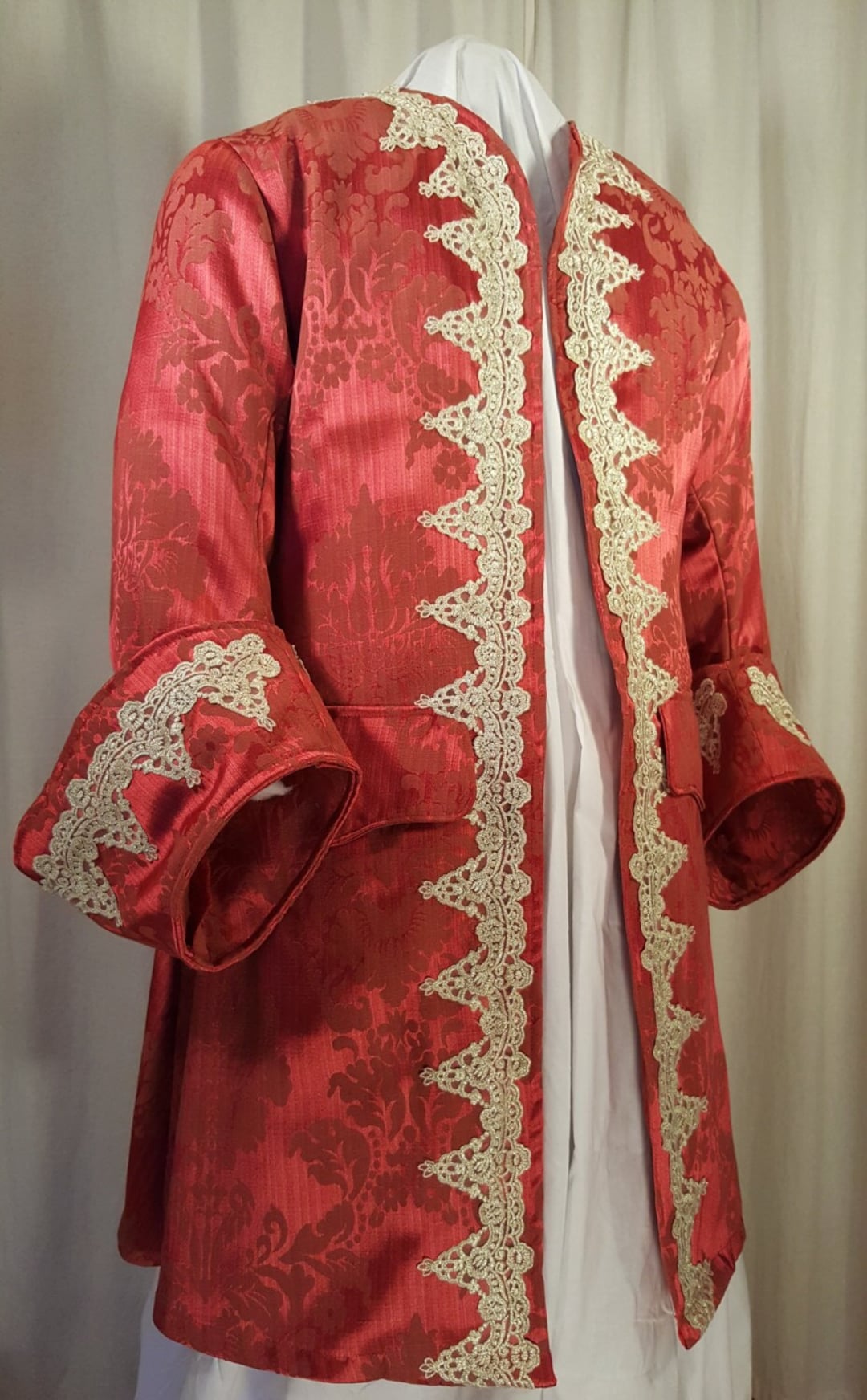 Pirate Jacket Captain Hook Louis XIV 17th Century 18th Century Costume ...
