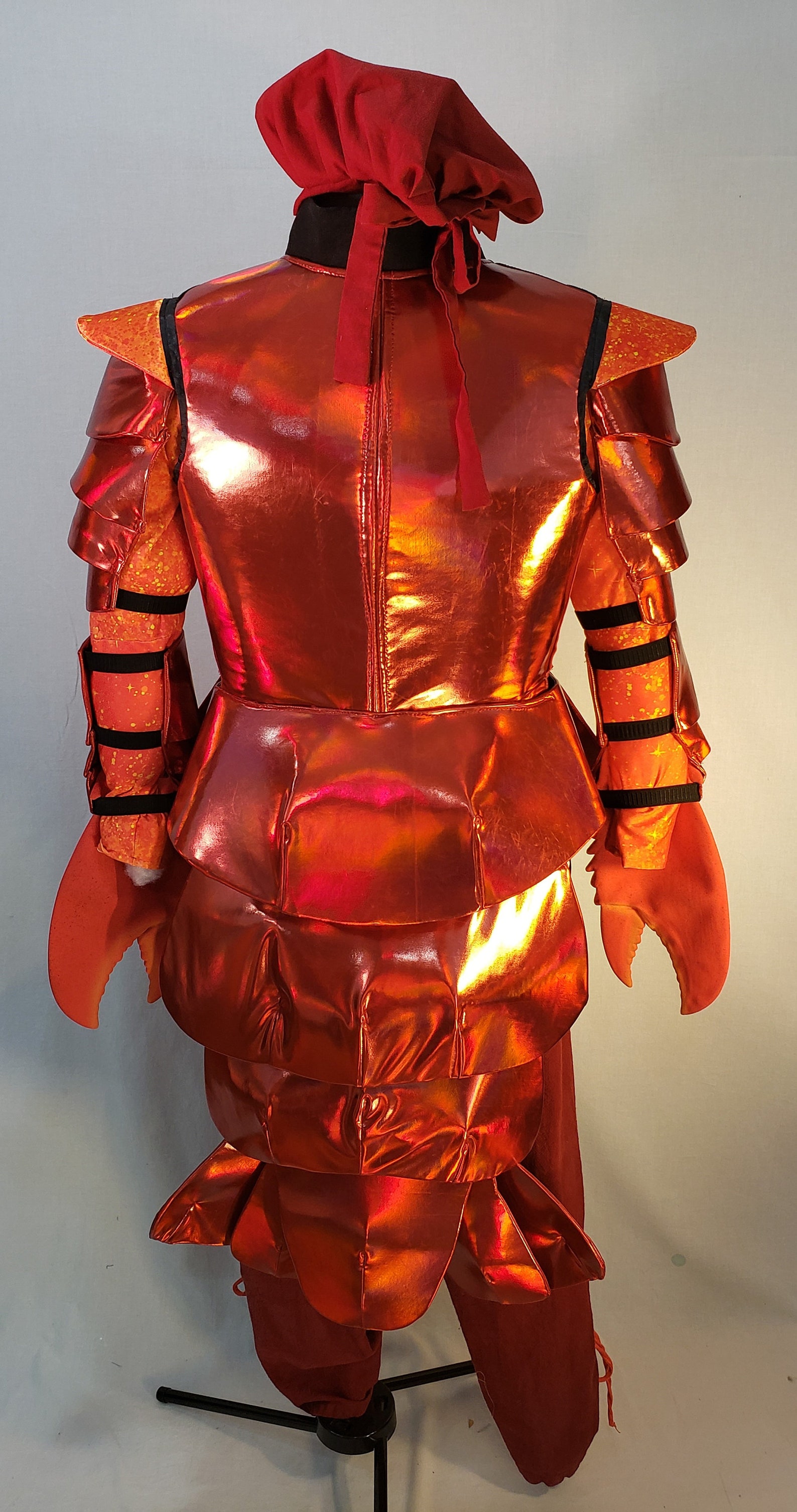 The Little Mermaid Crab Lobster Crustacean Red Orange Black Metallic ...