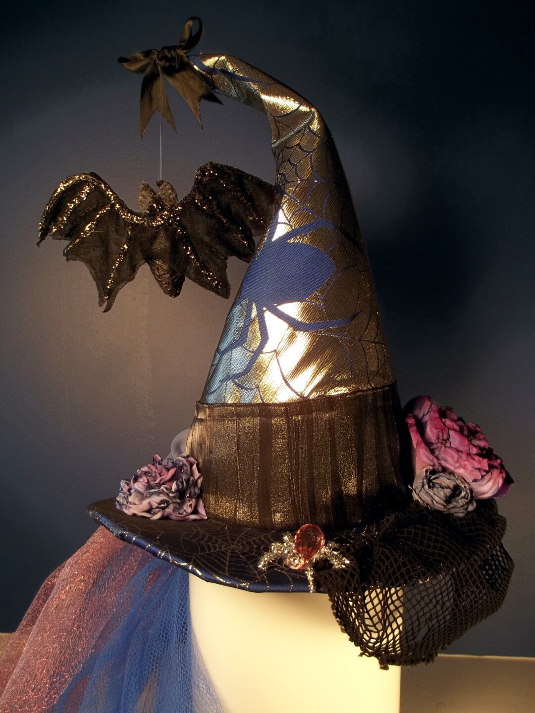 Witch Hat Made to Order Halloween Costume Accessory Cosplay - Etsy