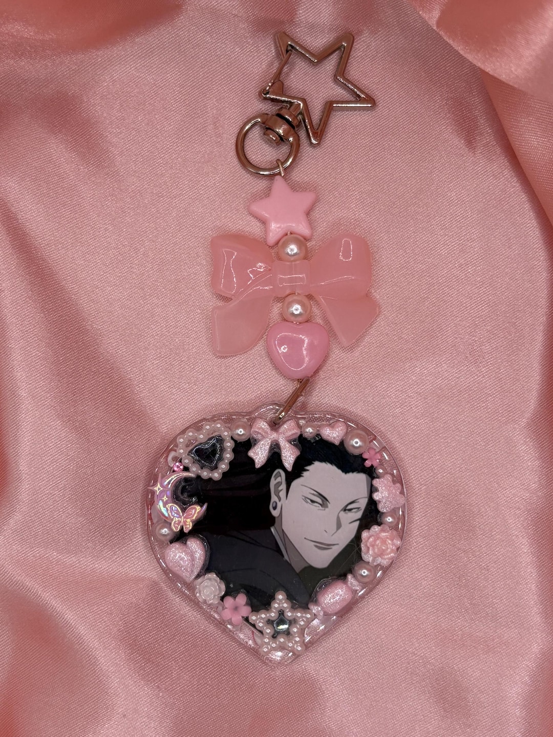 Geto Suguru JJK Heart Keychian - Etsy