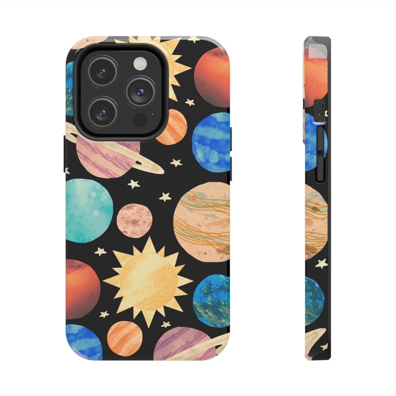 Planets Phone Case | Solar System Phone Case | Protective iPhone Case ...