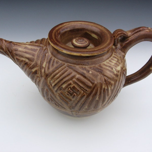 Handthrown Teapot - Etsy
