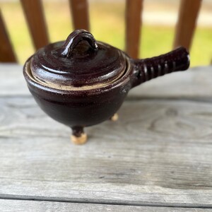 Brown Medieval Tripod Pipkin - Etsy