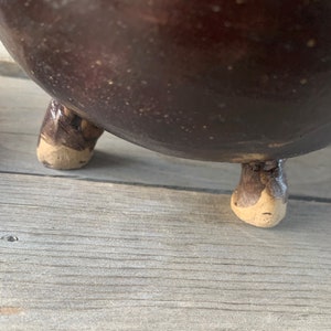 Brown Medieval Tripod Pipkin - Etsy