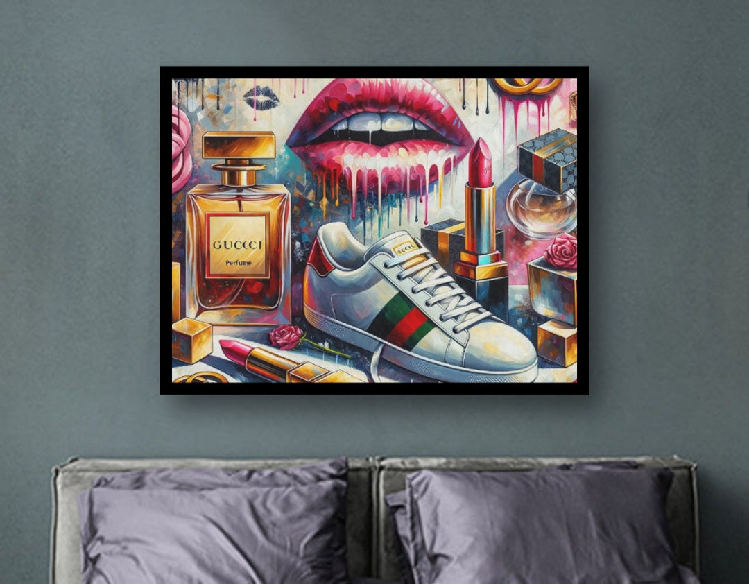 Gucci Abstract Painting - Etsy