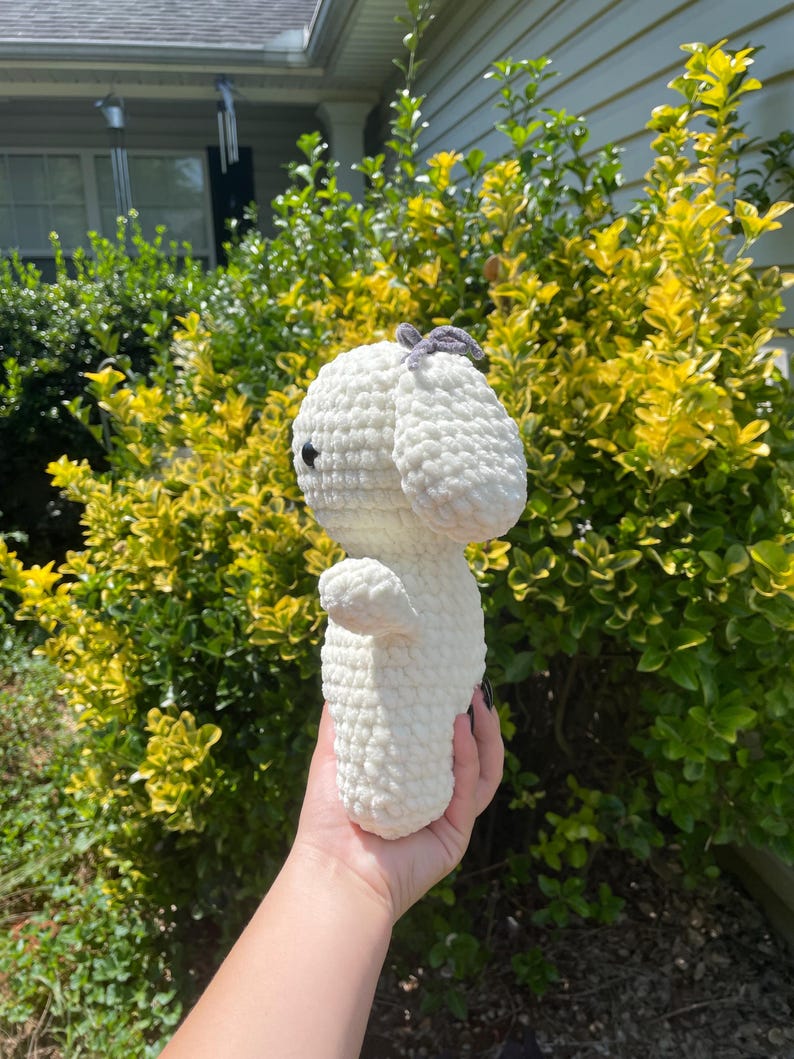 Cute and Cuddly Crochet Amigurumi Stuffed Bunny With Bows - Etsy