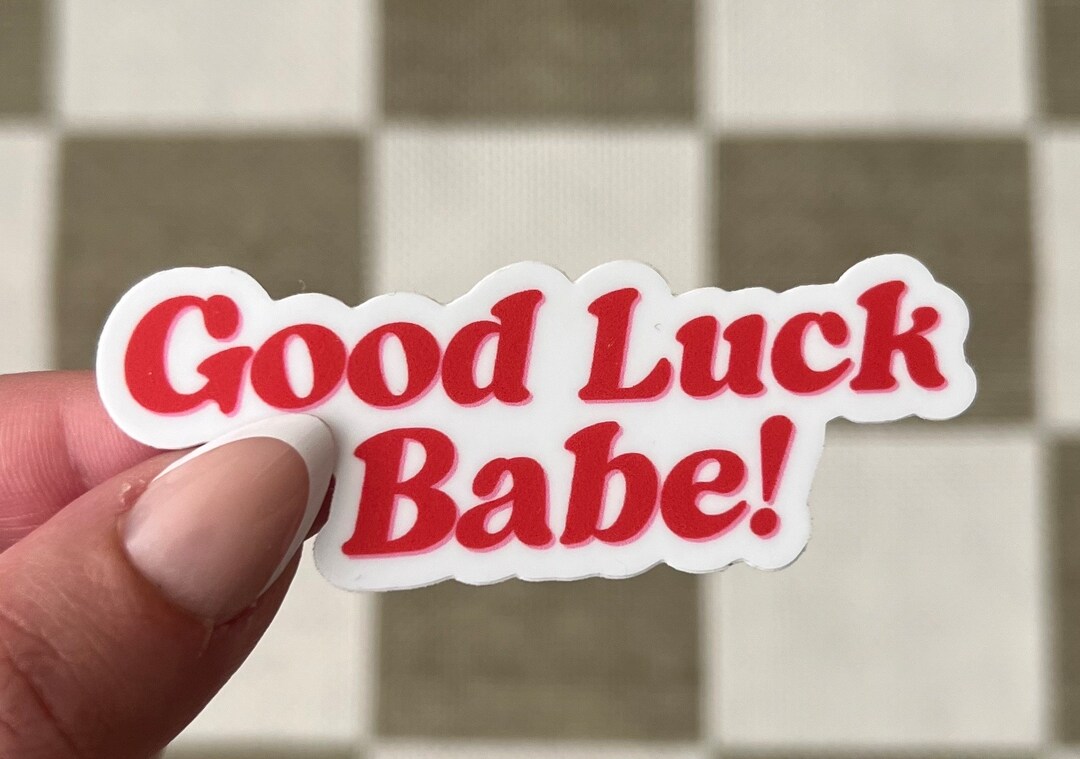 Good Luck Babe Chappell Roan Sticker - Etsy