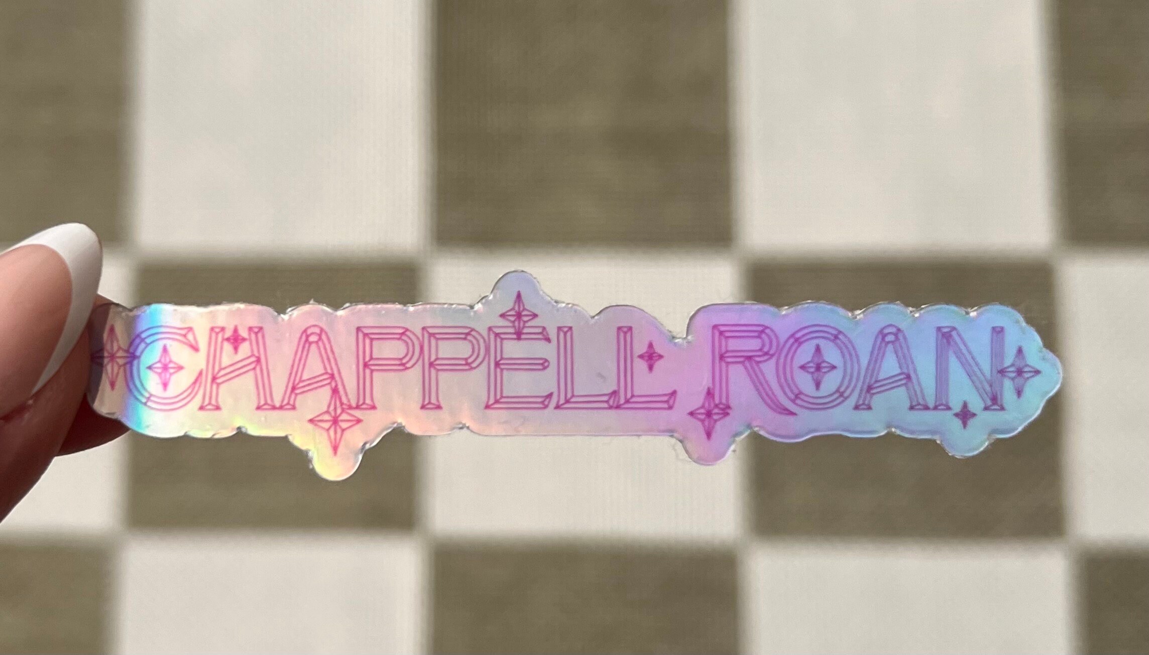 Chappell Roan Holographic Sticker - Etsy