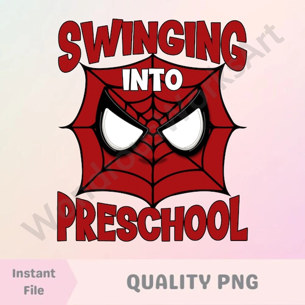 Spiderman Swinging Into Svg - Etsy