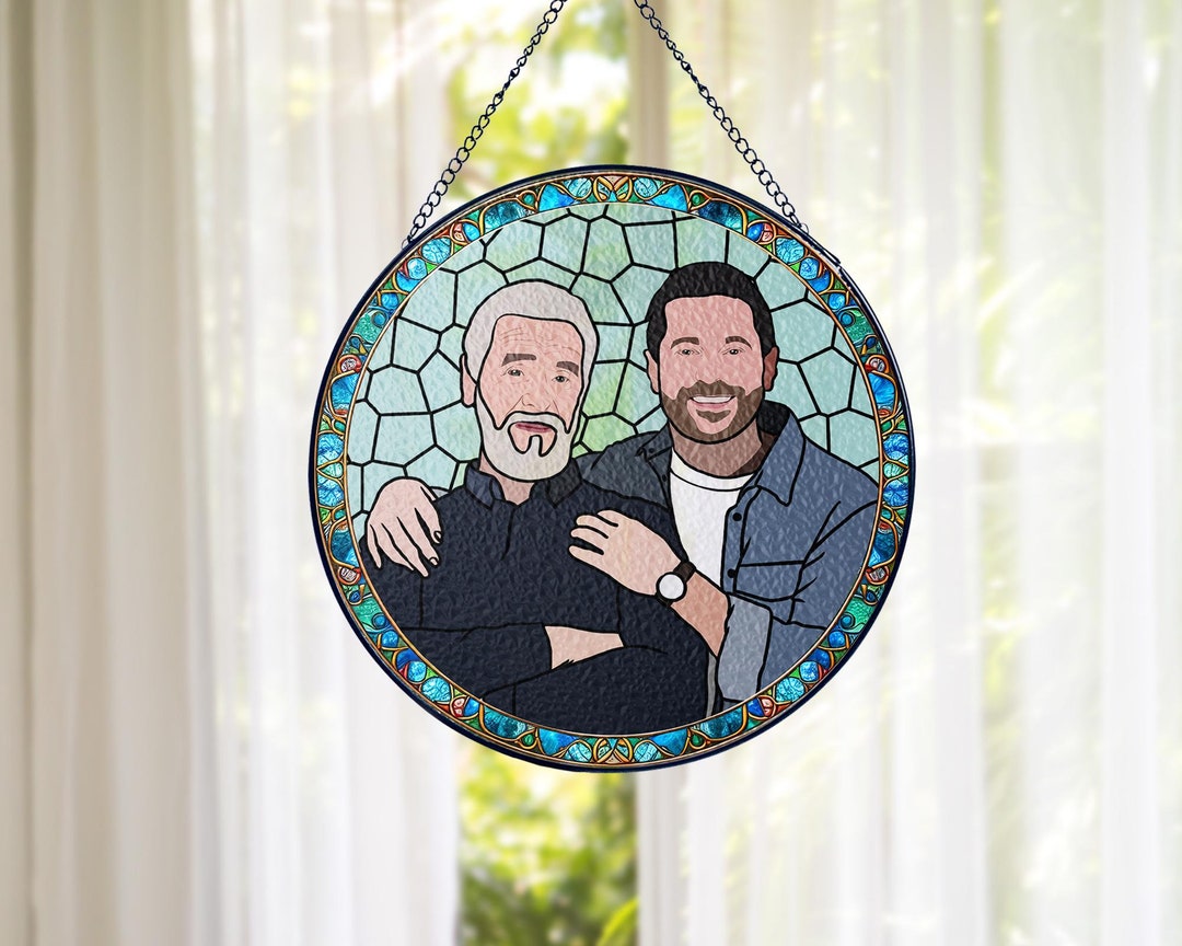 Custom Dad Memorial Glass Suncatcher, Memorial Suncatcher, Suncatcher ...