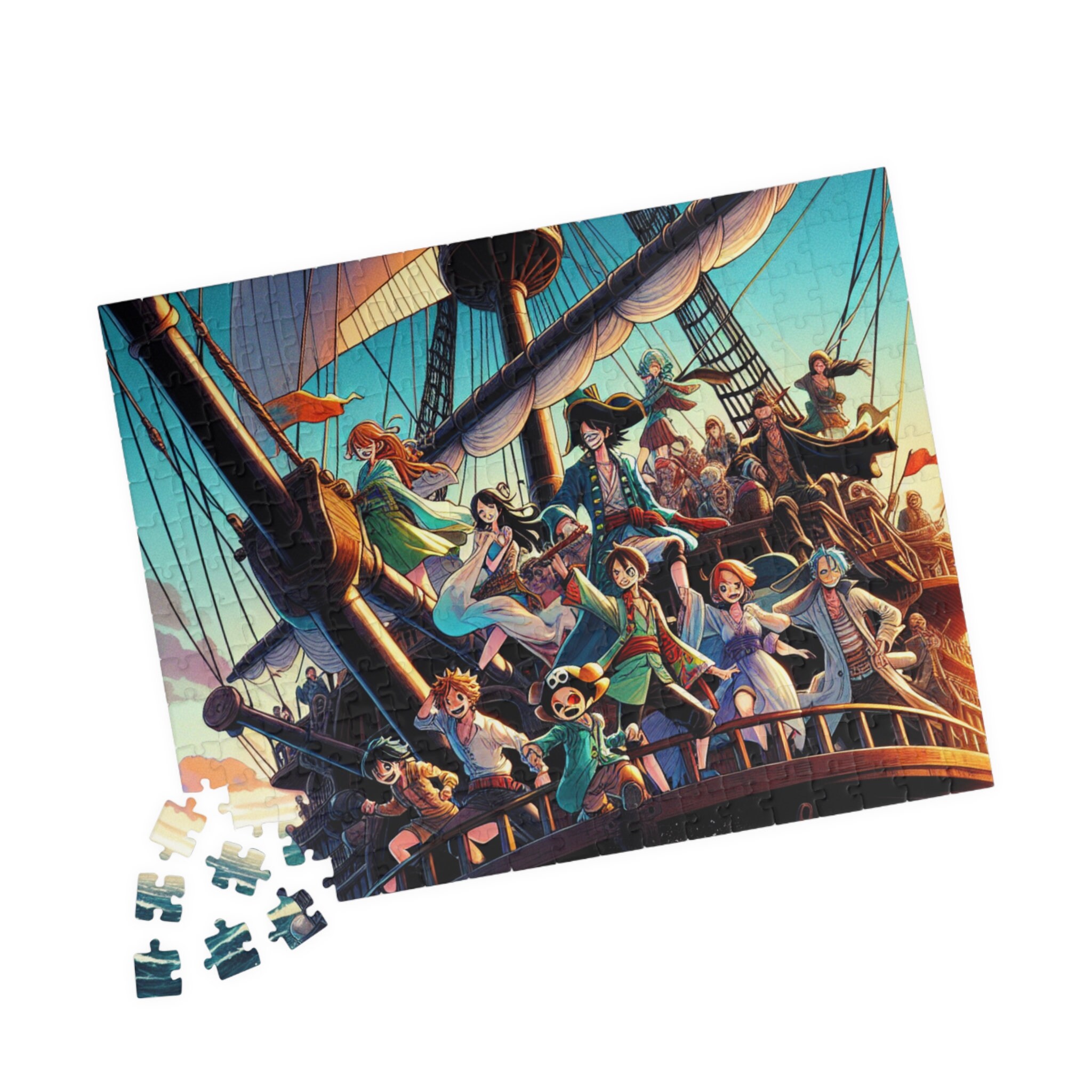 Cursed Pirate Puzzle (110, 252, 520, 1014-piece) - Etsy