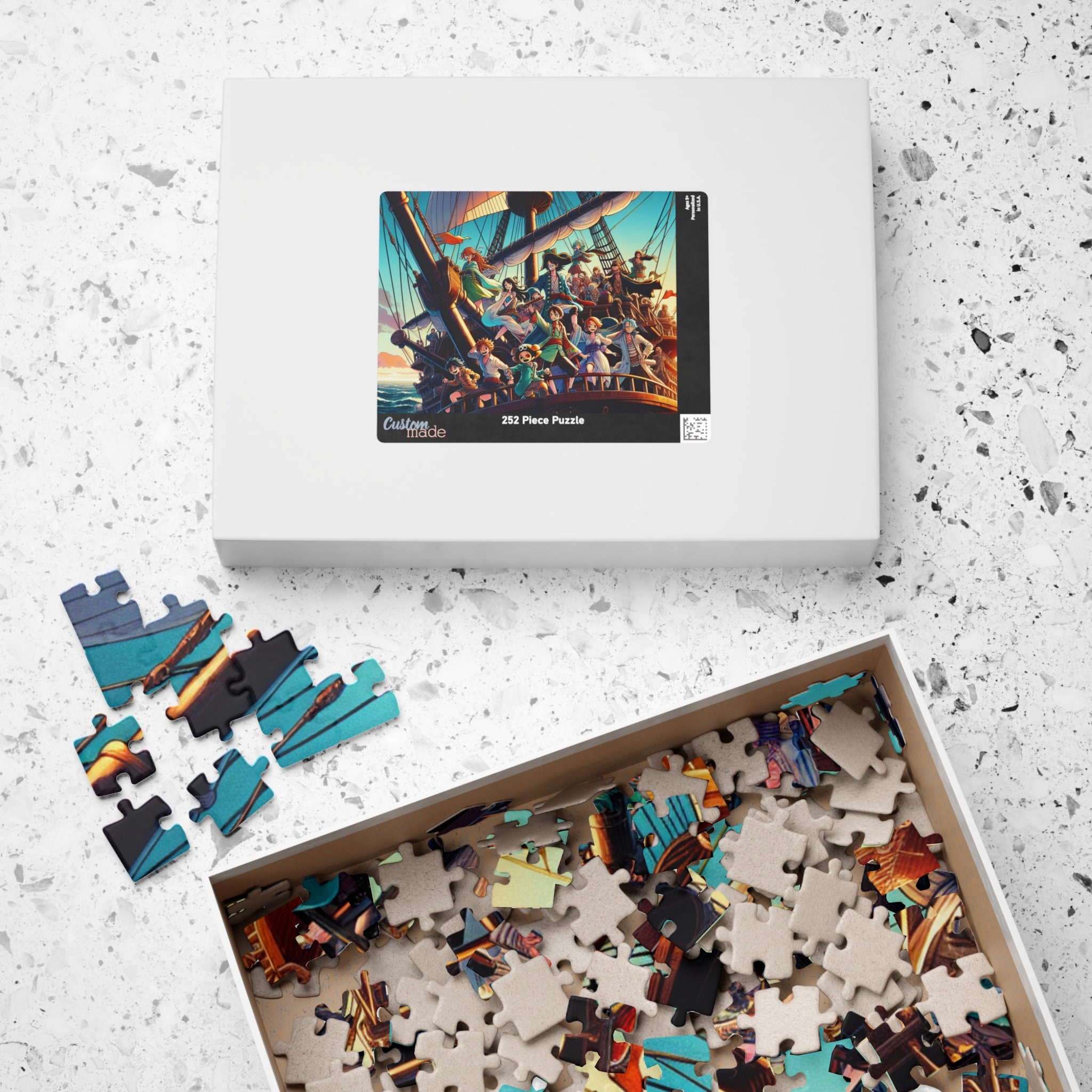 Cursed Pirate Puzzle 110, 252, 520, 1014-piece - Etsy