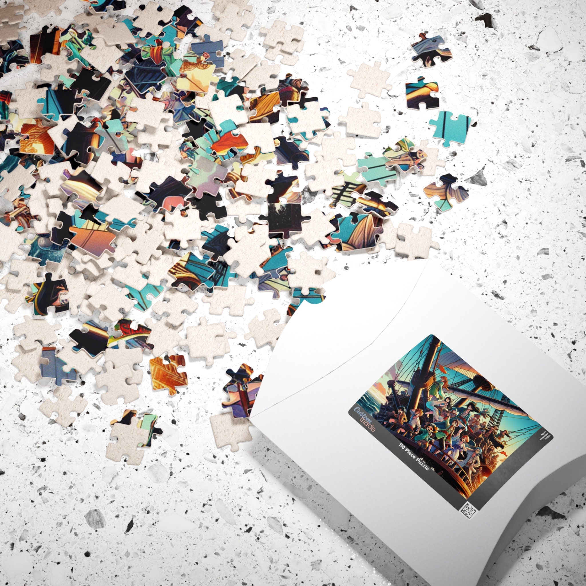 Cursed Pirate Puzzle 110, 252, 520, 1014-piece - Etsy