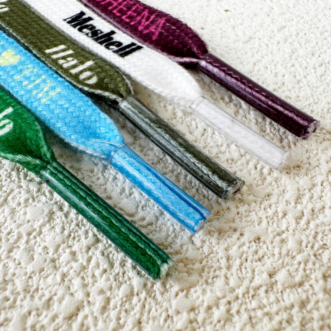 Image/photo/text Shoelaces Customization,personalized Shoelaces ...