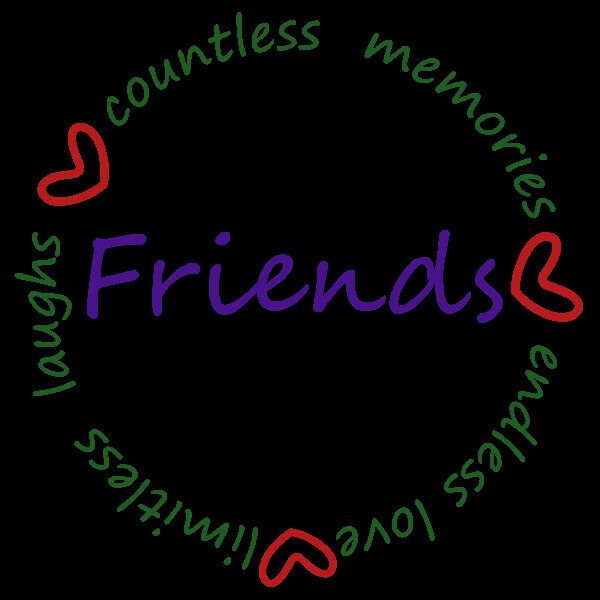 Endless Friends PNG - Etsy