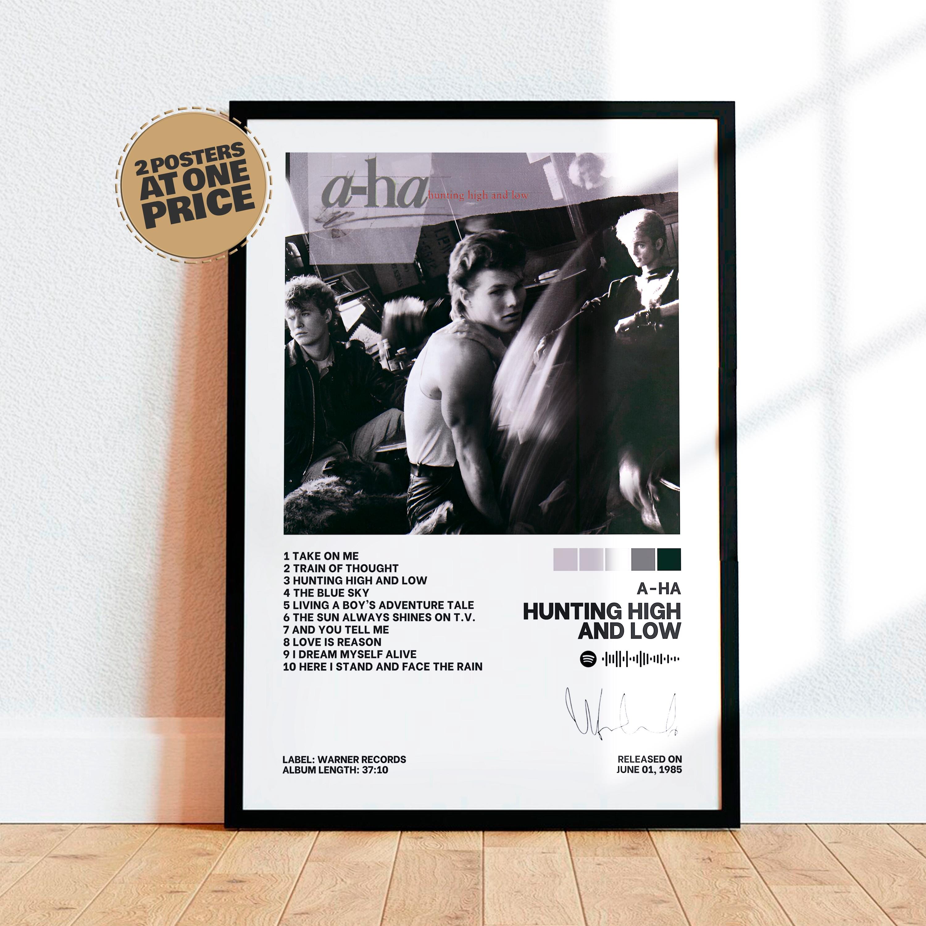 A-HA Music Posters / Downloadable Digital Poster / Favorite Album Cover ...
