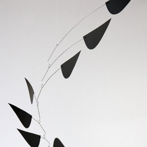 Black Beauty Mobile | Modern Hanging Mobile - Etsy