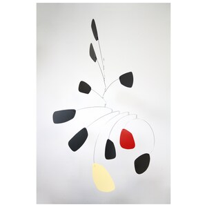 Redblack Vanilla Mobile | Kinetic Mobile for Home or Office - Etsy