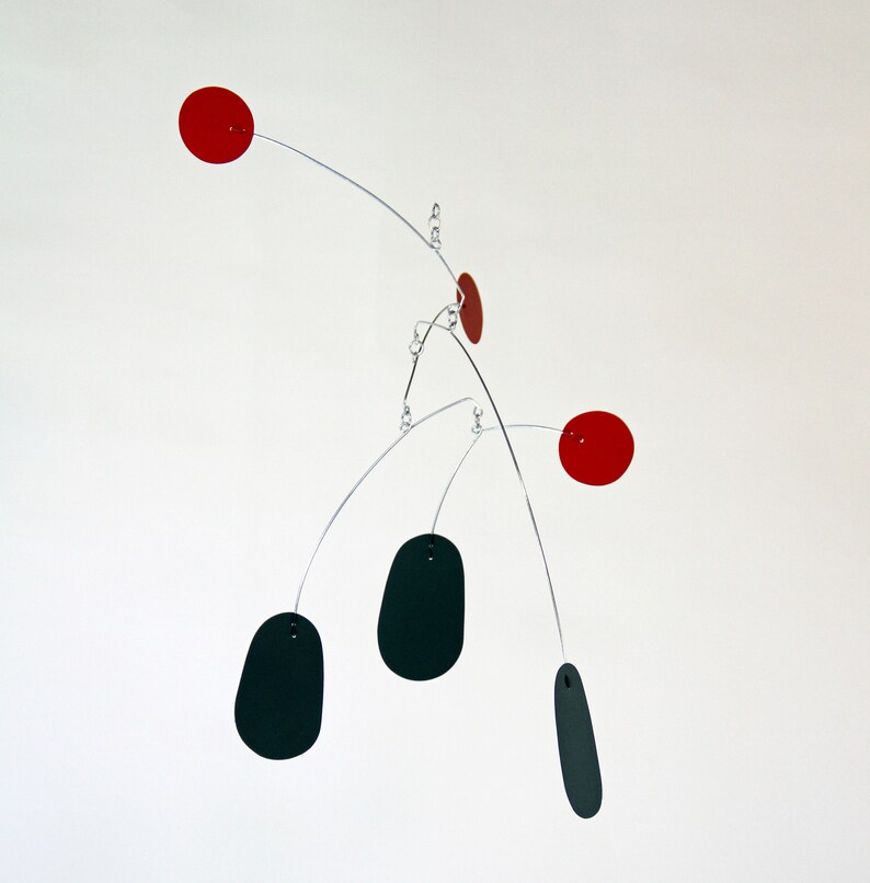 The Original Three-by-3 Mobile | Hanging Modern Mobile - Etsy