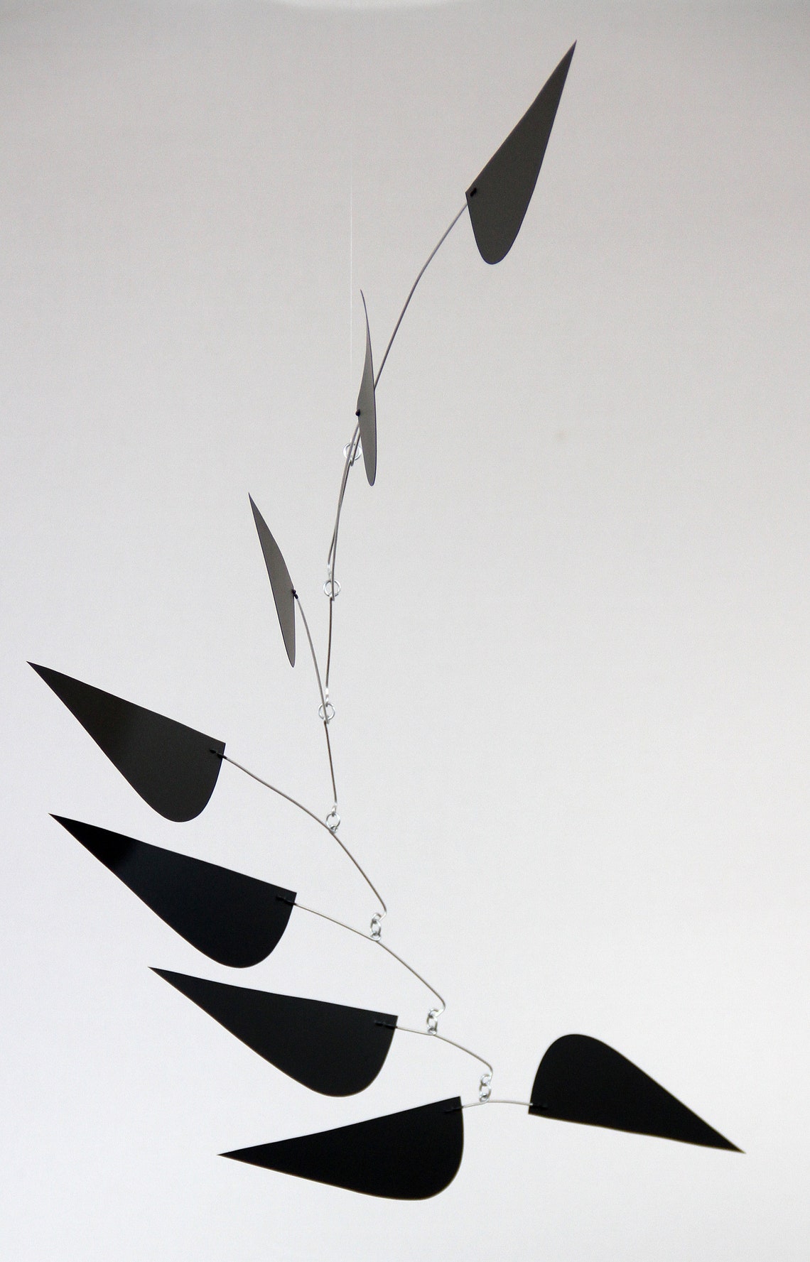 Black Beauty Mobile Modern Hanging Mobile | Etsy