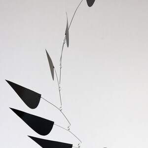 Black Beauty Mobile | Modern Hanging Mobile - Etsy