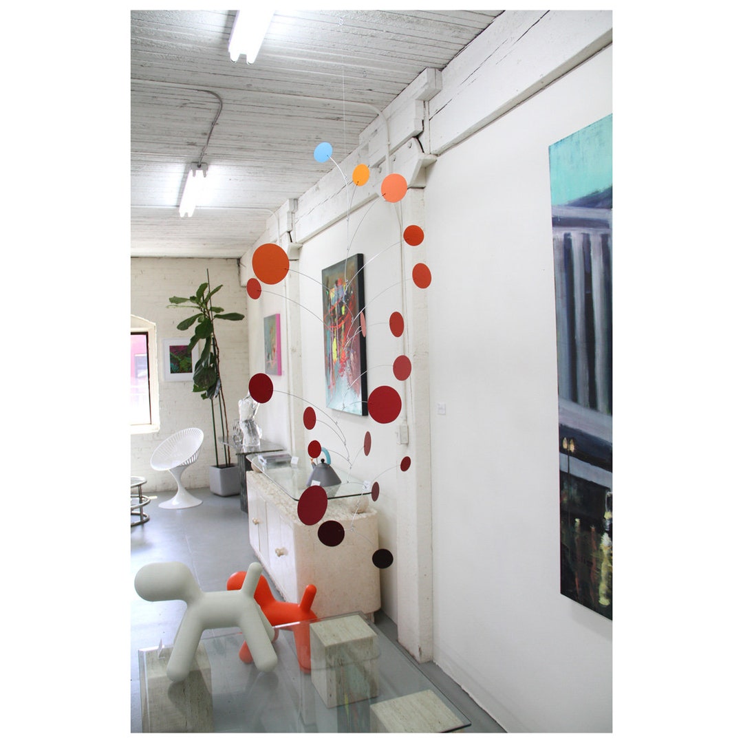 Redpopblue | Extra Large Midcentury Modern Hanging Mobile - Etsy