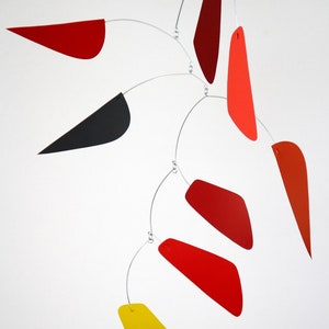 Red Rover Mobile | Hanging Art Mobile - Etsy