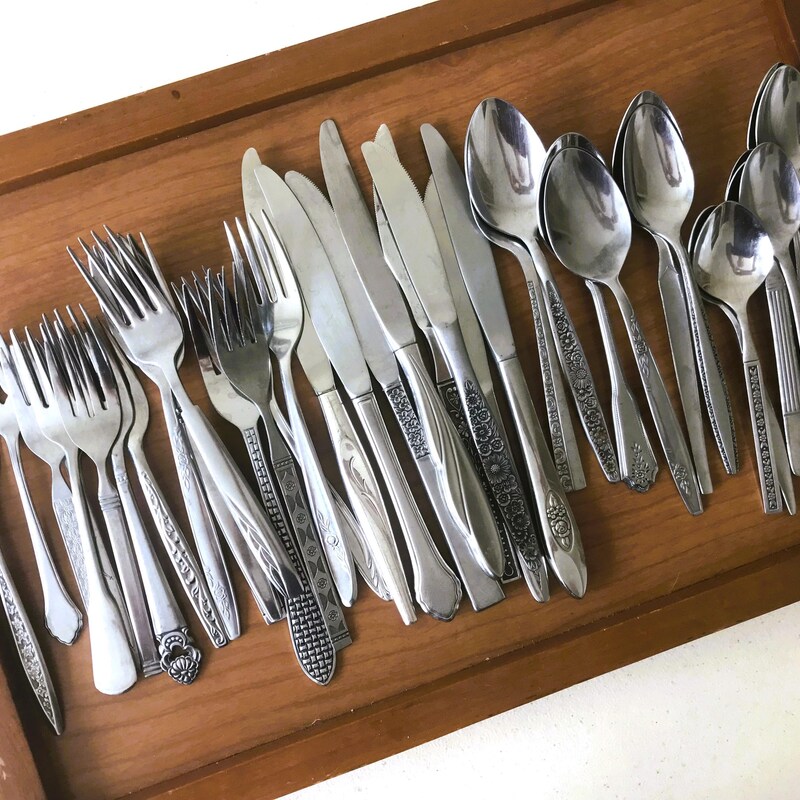 Mismatched Flatware - Etsy
