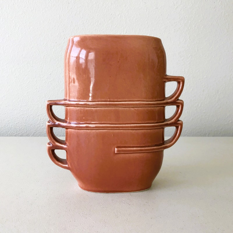 Red Wing Pottery Vase - Etsy