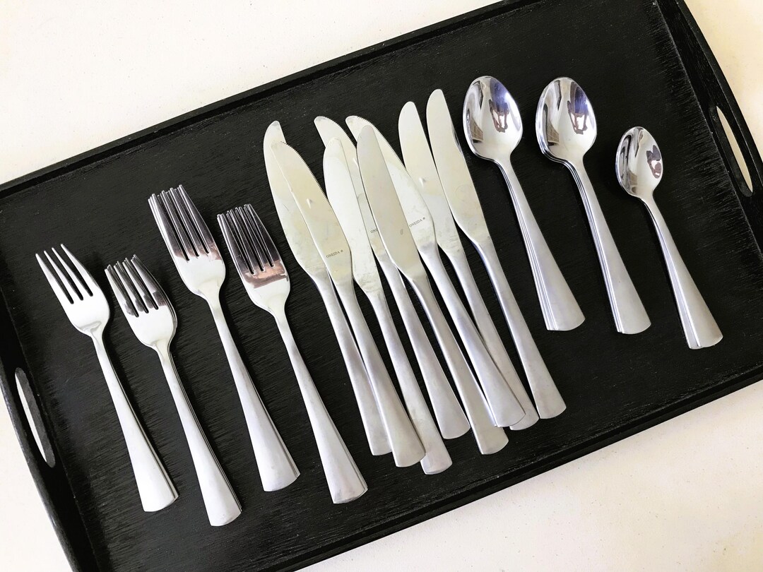 Oneida "aptitude" Satin Stainless Steel Utensils Flatware Silverware ...