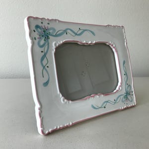 Custom Order for Debbie Vintage Pastel Hand Painted Ceramic Ribbons ...