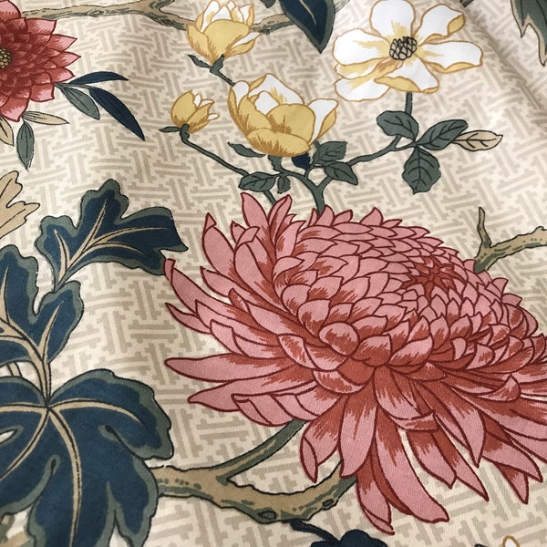 Chinoiserie Upholstery Fabric - Etsy