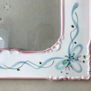 Custom Order for Debbie Vintage Pastel Hand Painted Ceramic Ribbons ...