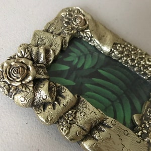 Vintage Gold-toned Floral Ornate Small Picture Frames Set of 3 - Etsy