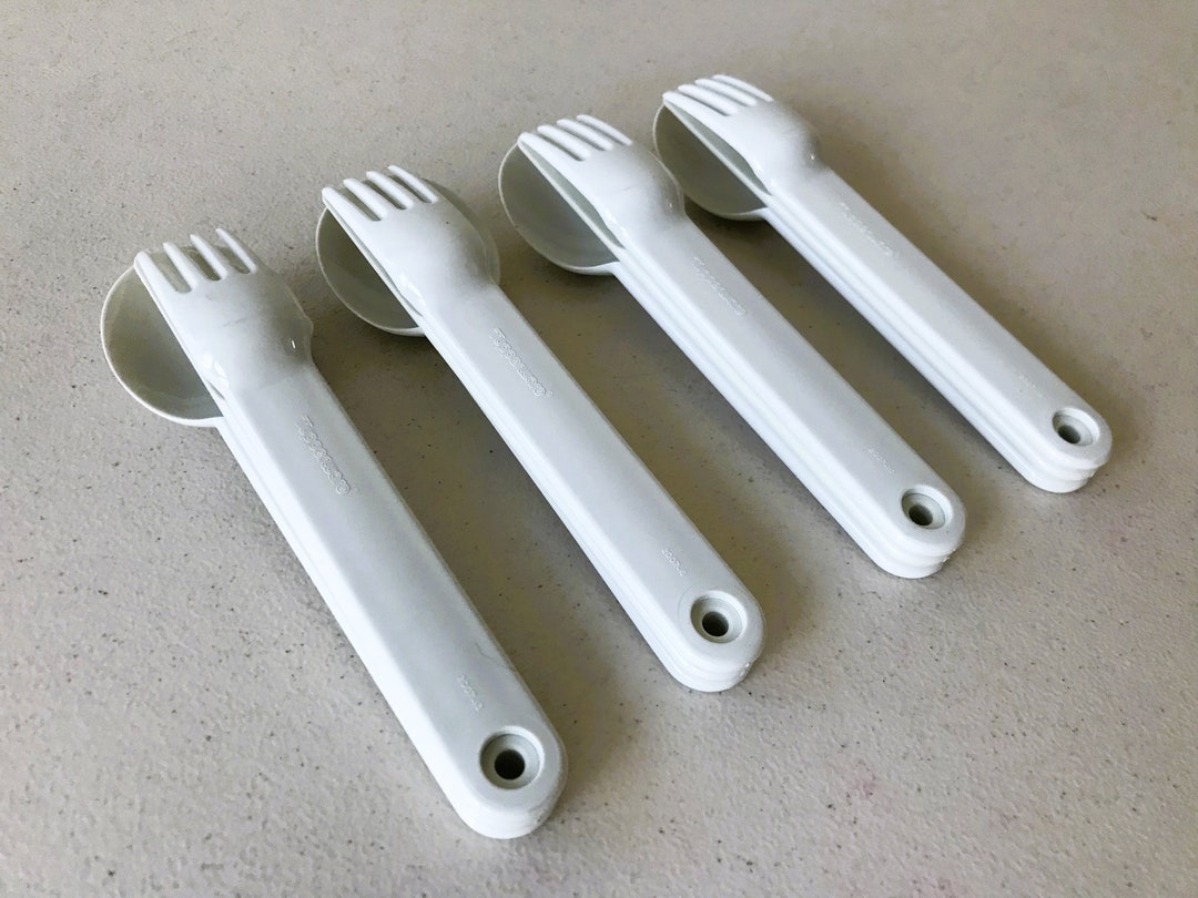 Vintage Rare Tupperware "on THE Go" Mod Retro Plastic Snap Together ...