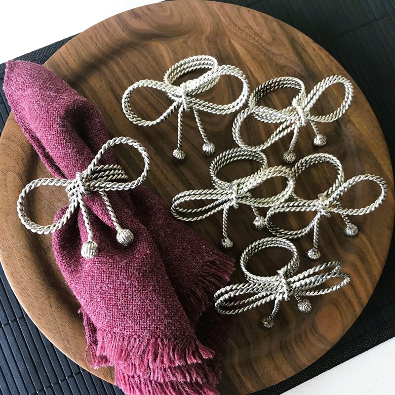 Rope Napkin Rings - Etsy