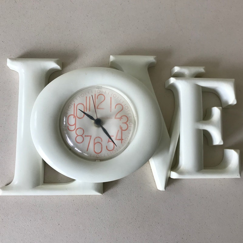 80s Wall Clock - Etsy