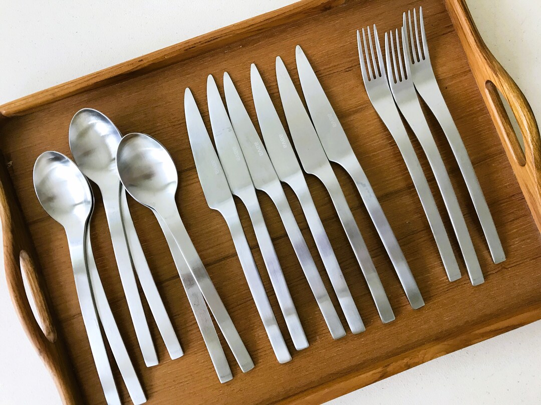 Contemporary Aava Finland Nordic Mod Style Flatware Silverware ...