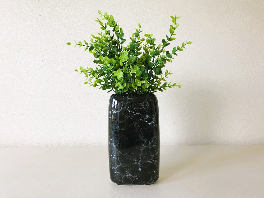 Vintage Postmodern Broken Bubbles Marble-look Minimalist Rounded ...