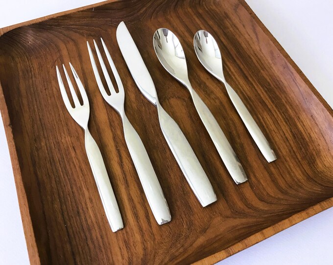 Sasaki WARD BENNETT "double Helix" Midcentury MCM Designer Flatware ...