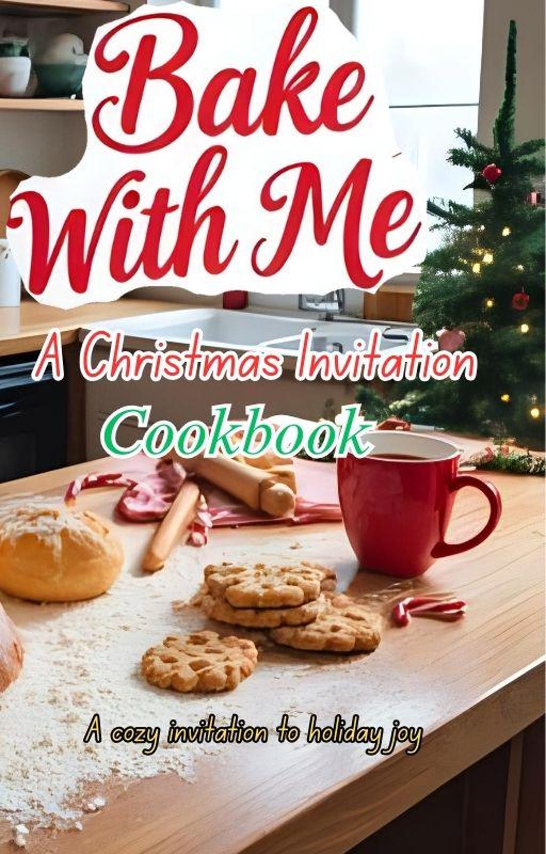 Bake With Me- A Christmas Invitation (cookbook) - Etsy