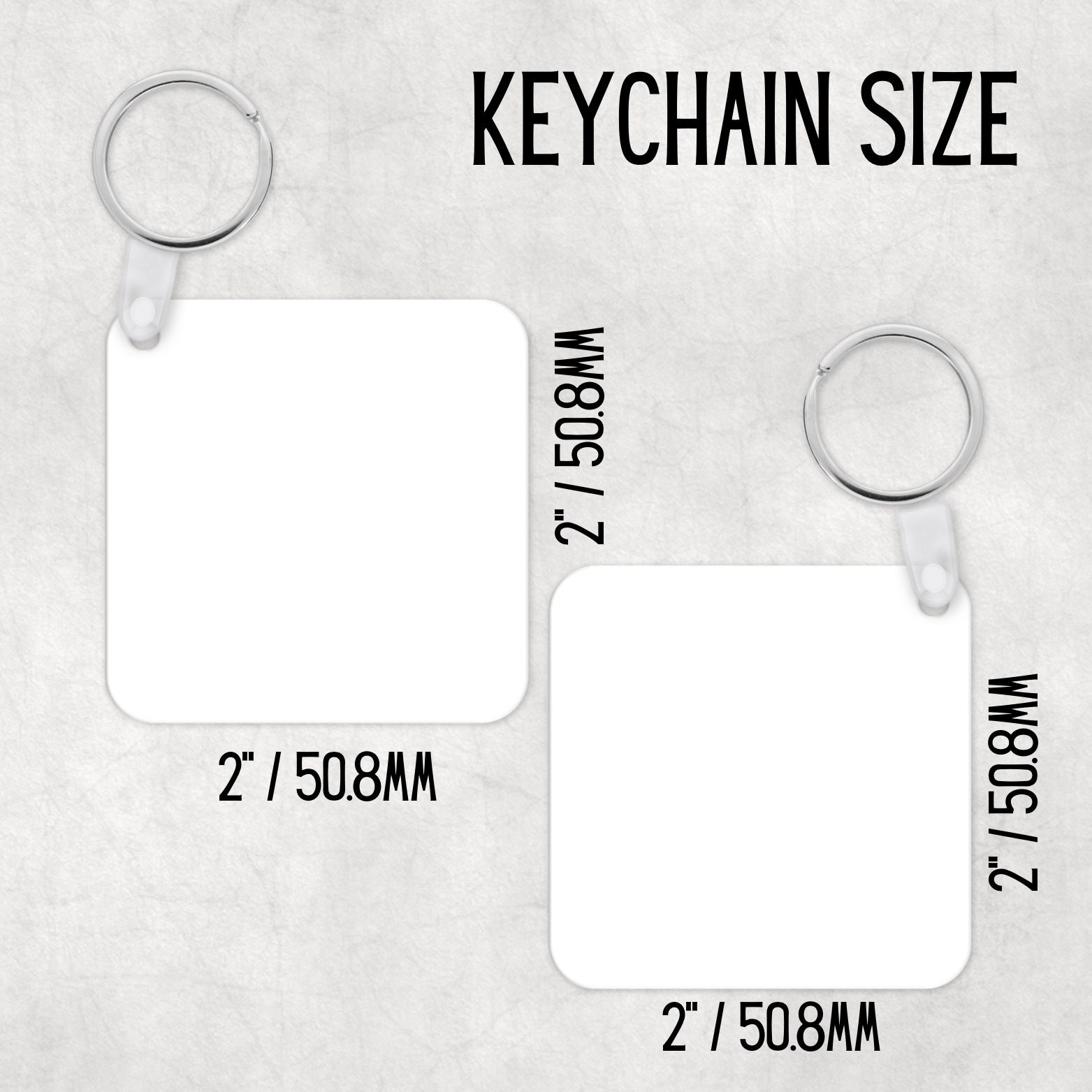 Double Sided Photo Keychain, Custom Photo Keychain, Custom Picture ...